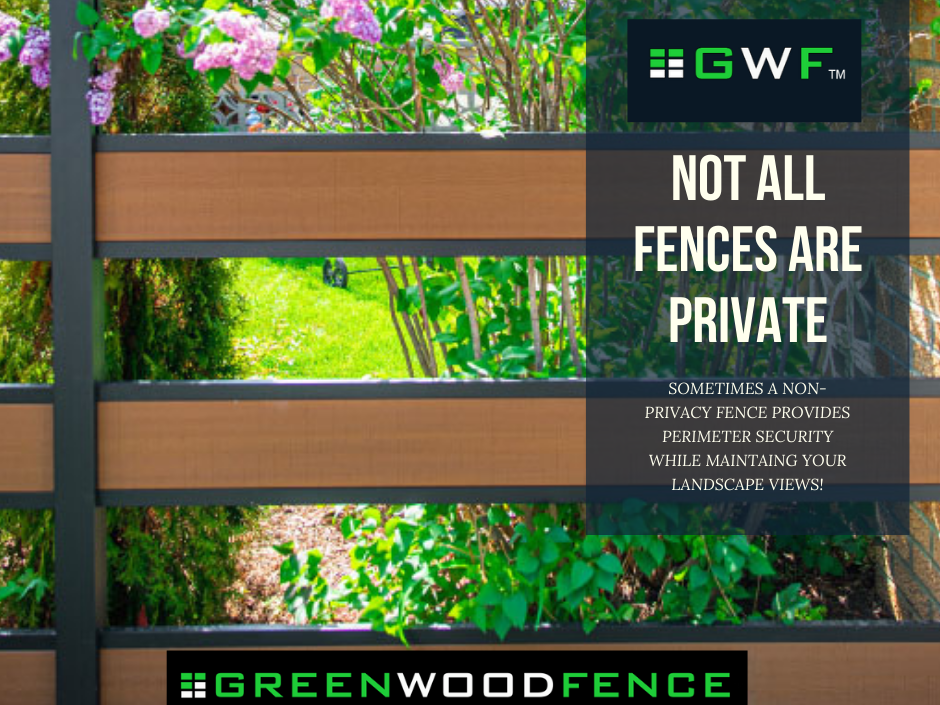 Greenwood Fence™ Modern Eurostyle Eco-Friendly Fences